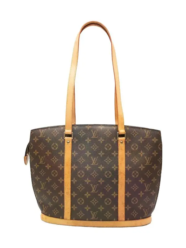 LOUIS VUITTON 1997 Monogram Babylone Tote Bag - Brown