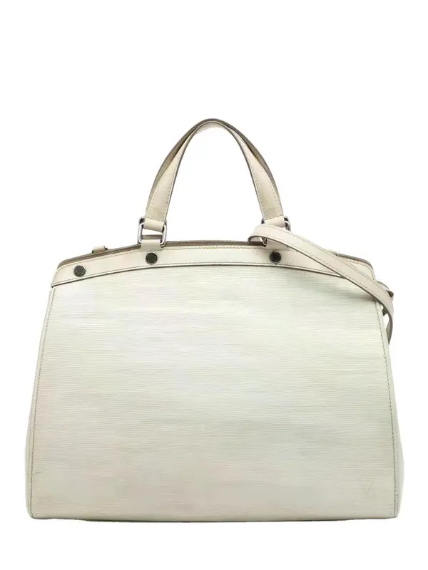 LOUIS VUITTON Epi Brea Gm Satchel - White