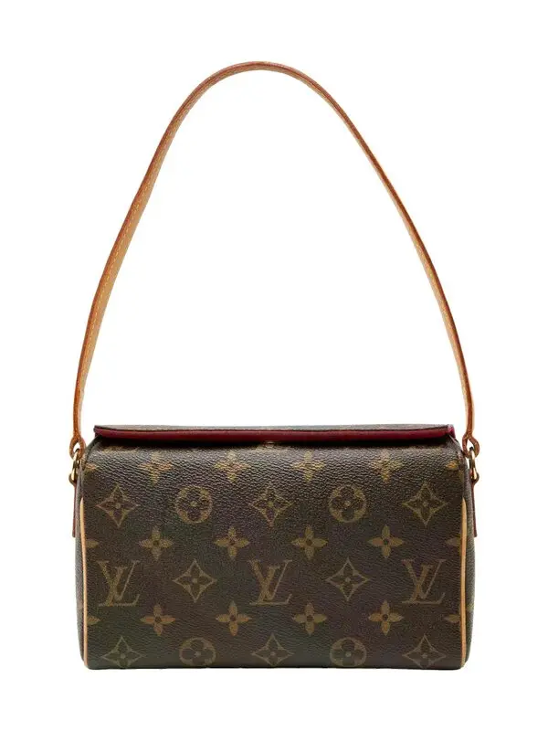 LOUIS VUITTON 2005 Monogram Recital Shoulder Bag - Brown