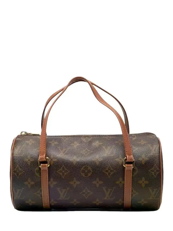 LOUIS VUITTON 1993 Monogram Papillon 26 Handbag - Brown