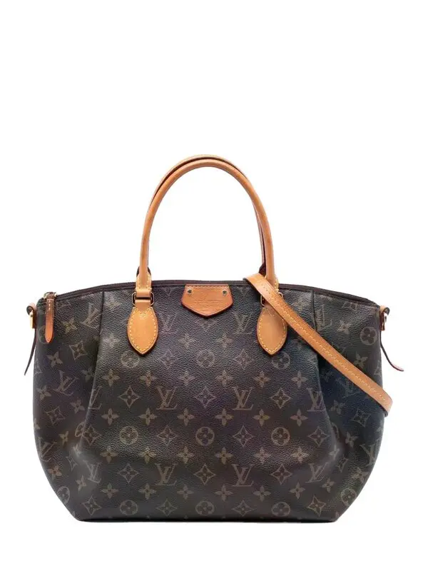 LOUIS VUITTON 2018 Monogram Turenne Mm Satchel - Brown