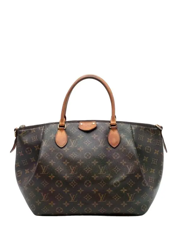 LOUIS VUITTON 2014 Monogram Turenne Gm Satchel - Brown
