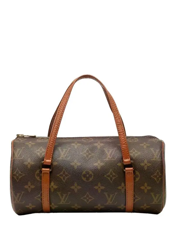 LOUIS VUITTON 1992 Monogram Papillon 26 Handbag - Brown