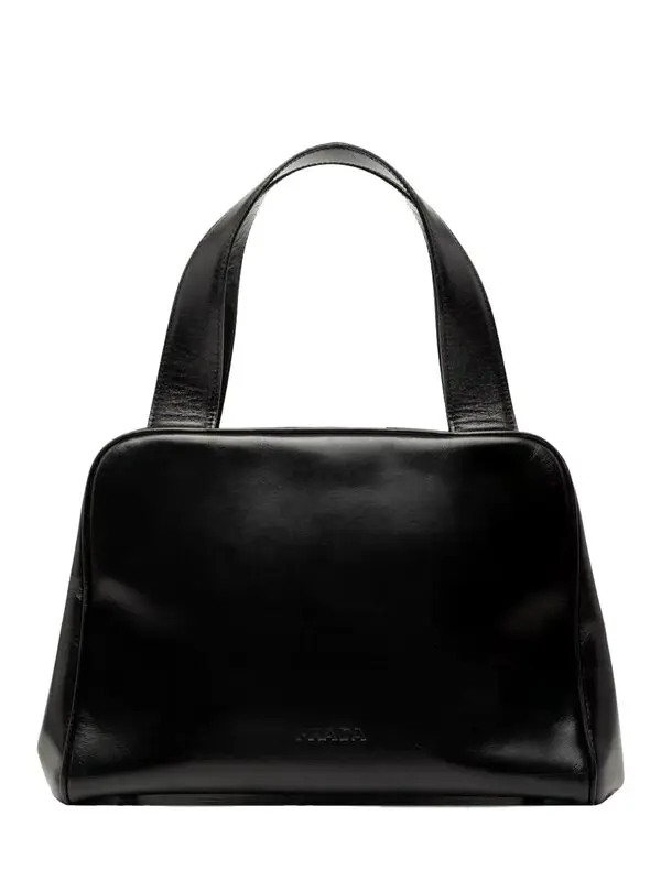 Prada Vitello Cernier Frame Handbag 2000-2025 - Black