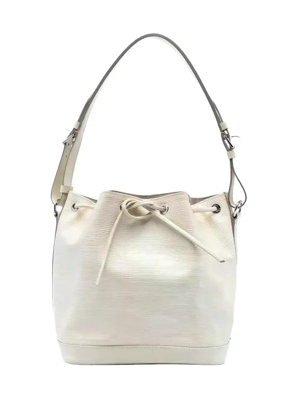 LOUIS VUITTON Epi Petit Noe Bucket Bag 1990-2010 - White