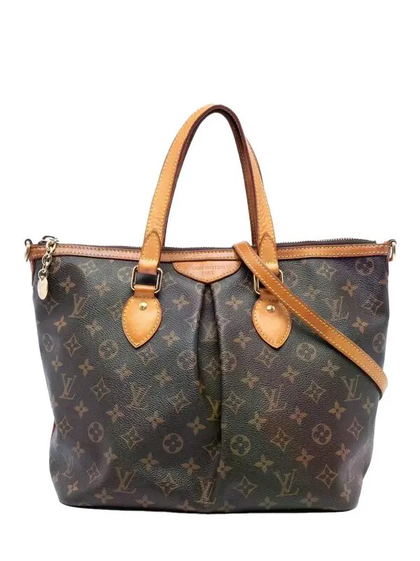 LOUIS VUITTON 2011 Monogram Palermo Pm Satchel - Brown