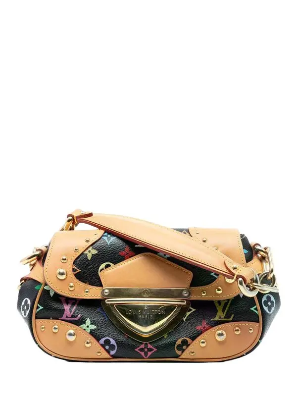 LOUIS VUITTON 2007 Monogram Multicolore Marilyn Handbag - Black