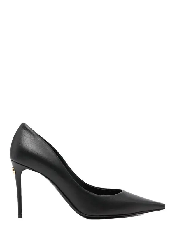 Dolce & Gabbana Décoletté Leather Pumps - Black