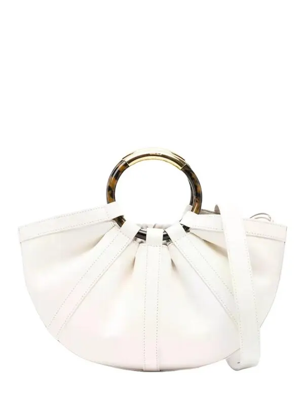 COCCINELLE Leather Tote Bag - White