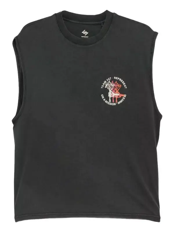 REPRESENT Torch Graphic Vest - Black