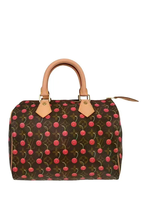 LOUIS VUITTON X Takashi Murakami 2005 25 Speedy Tote Bag - Brown