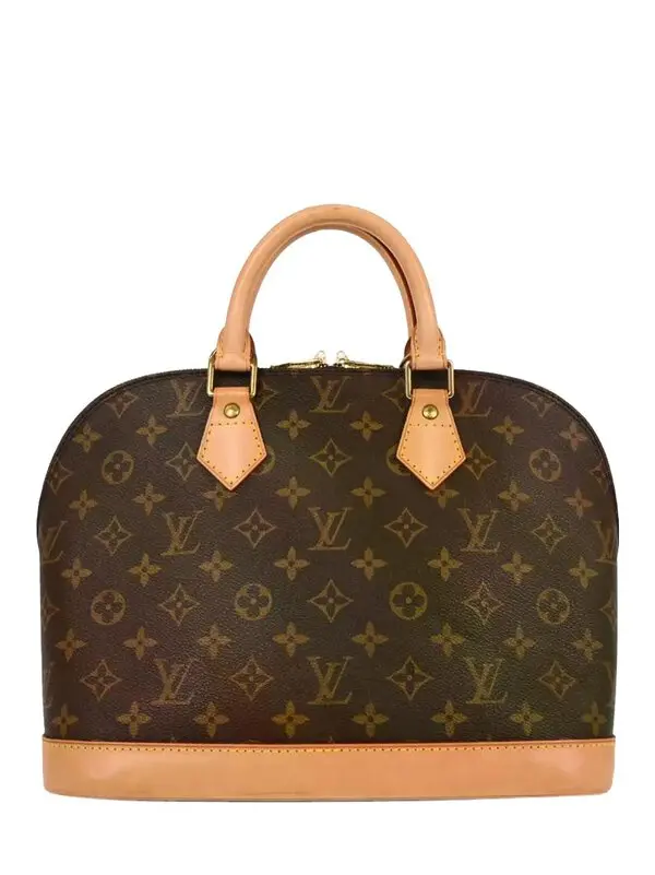 LOUIS VUITTON 2003 Alma Tote Bag - Brown
