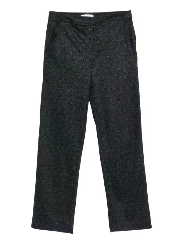 KIKO KOSTADINOV Patterned Trousers - Black