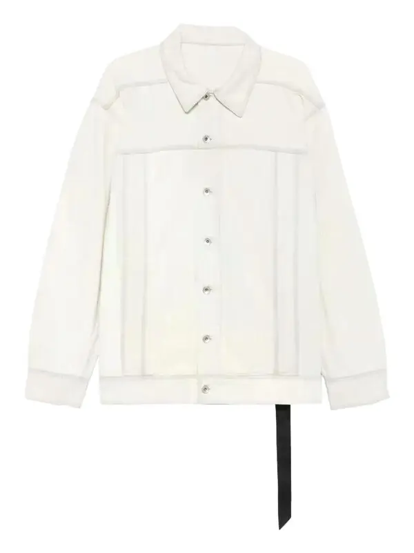 Rick Owens Topstitching Jacket - Neutrals