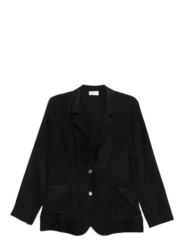 P.a.r.o.s.h Saxon Patch-pocket Blazer - Black