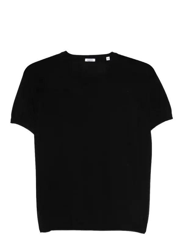 Aspesi Short-sleeve T-shirt - Black