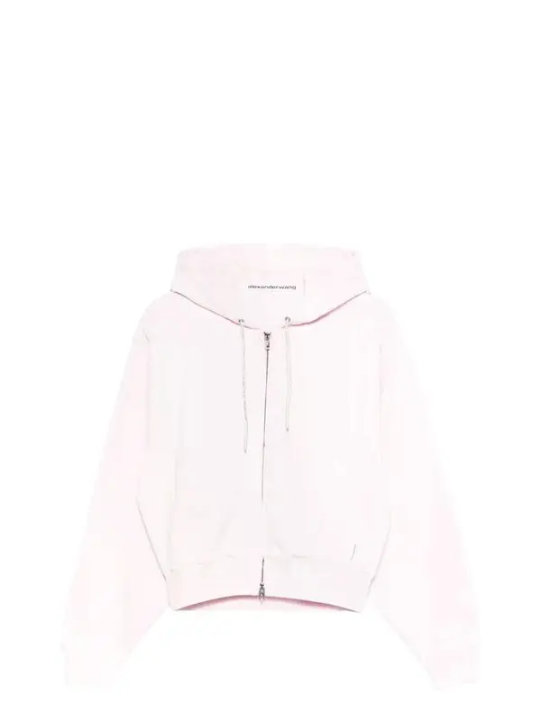Alexander Wang Zip-up Hoodie - Pink