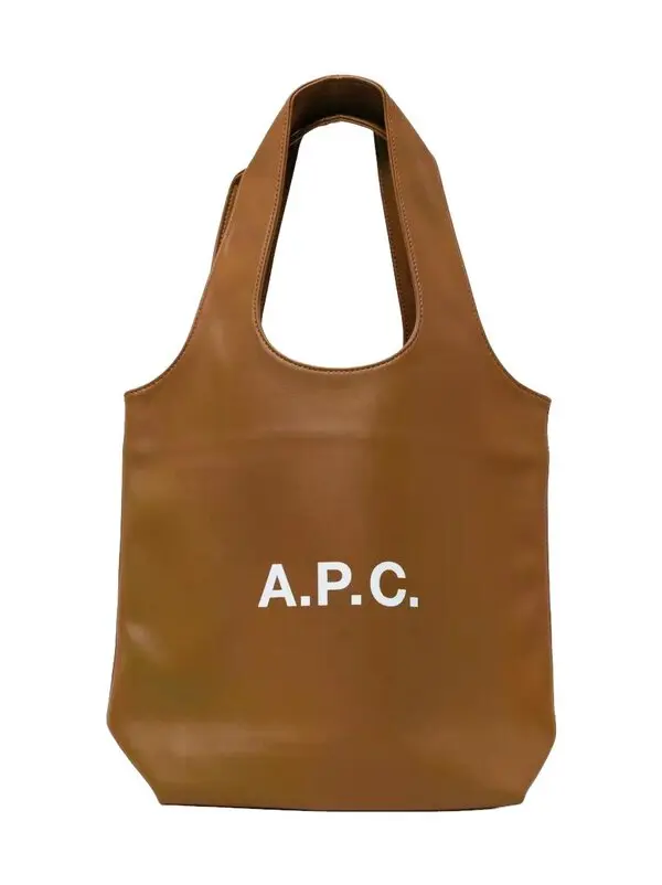A.p.c. Ninon Small Tote Bag - Brown