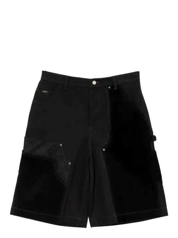 Andersson Bell Faux-pony Shorts - Black
