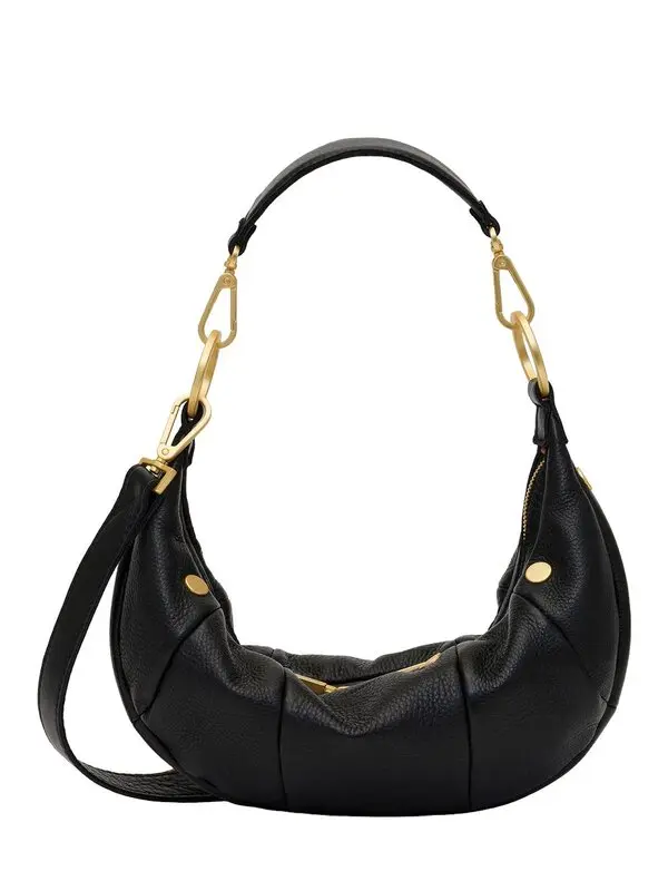 HAMMITT Erica Sml Bag - Black/brushed Gold