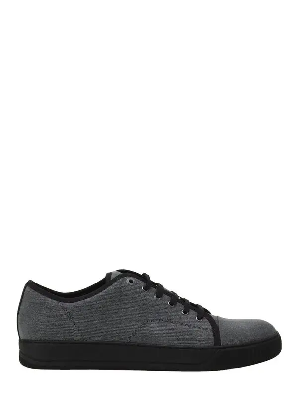 LANVIN Dbb1 Canvas Sneakers - Black/anthracite