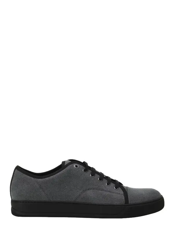 LANVIN Dbb1 Canvas Sneakers - Dark Grey