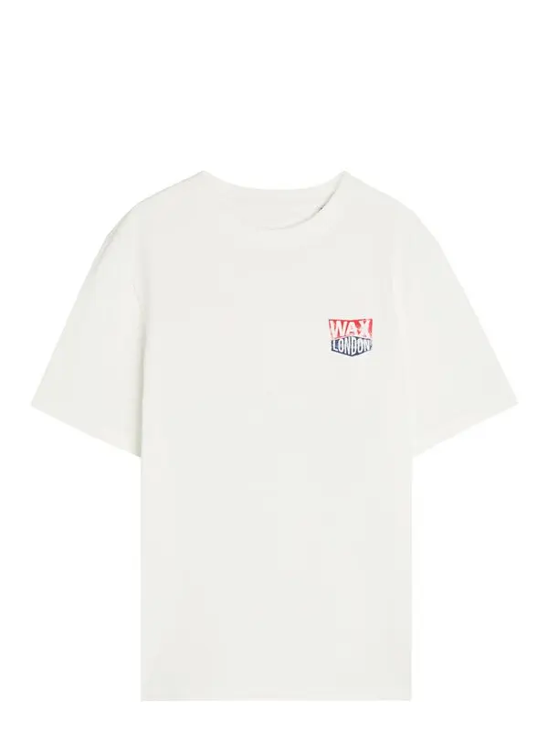 WAX LONDON Dean Logo-print Cotton T-shirt - White