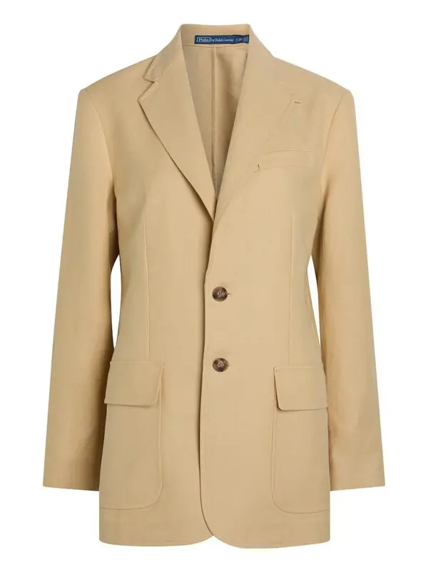 Polo Ralph Lauren Michele Hemp Blazer - Tan
