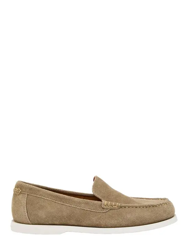 Polo Ralph Lauren Merton Suede Loafers - Beige