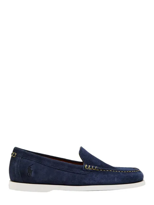 Polo Ralph Lauren Merton Suede Loafers - Navy