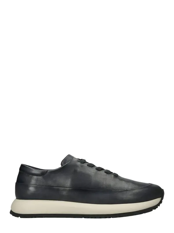 Officine Creative Leather Sneakers - Grey