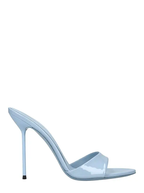 Paris Texas Patent Leather Lidia Mules 105 - Blue