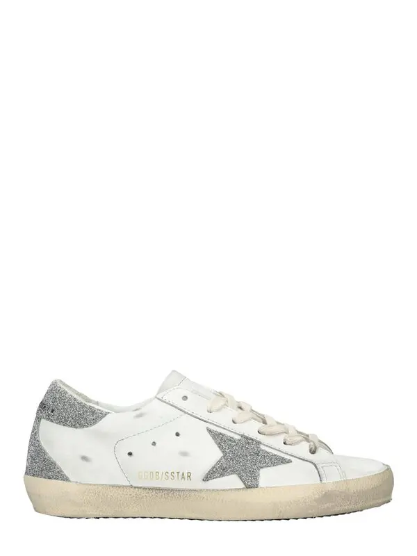 GOLDEN GOOSE Super-star Leather Sneakers - White