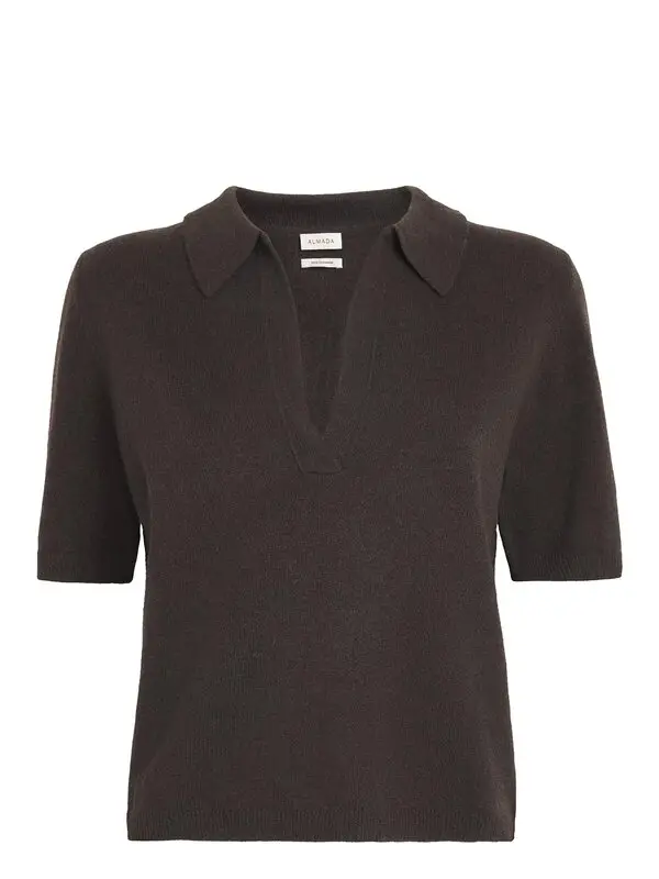 Almada Label Cashmere Nessa T-shirt - Brown