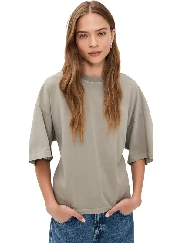 AGOLDE Ellery Tee - Drab