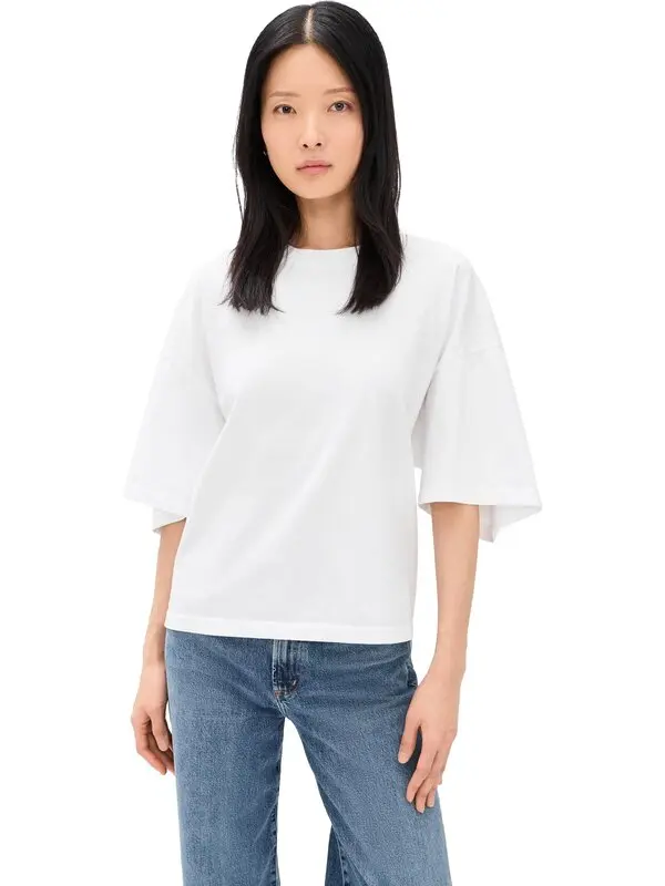 AGOLDE Ellery Tee - White