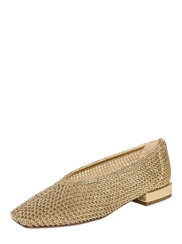 Sam Edelman Kasey Ballet Flats - Amber Gold