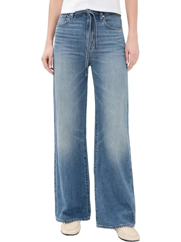 Madewell The Ultimate Wide Leg Jeans - Pickett Wash