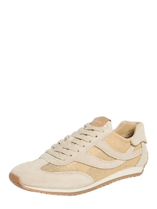 Vince Oasis Raffia Runner Sneakers - Moonlight