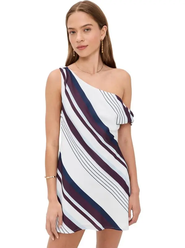 MADISON THE LABEL Blaine Mini Dress - Stripe Print