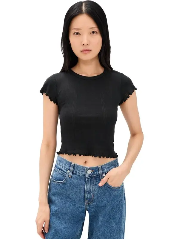 DAZE Lily Tee - Black