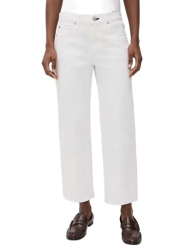 AMO Billie Straight Leg Jeans - Alabaster