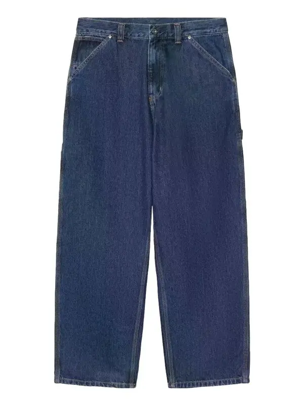 Carhartt Work In Progress Belmont Back-buckle Jeans - Blue