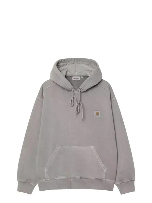 Carhartt Work In Progress Hooded Nelson Drawstring Hoodie - Grey