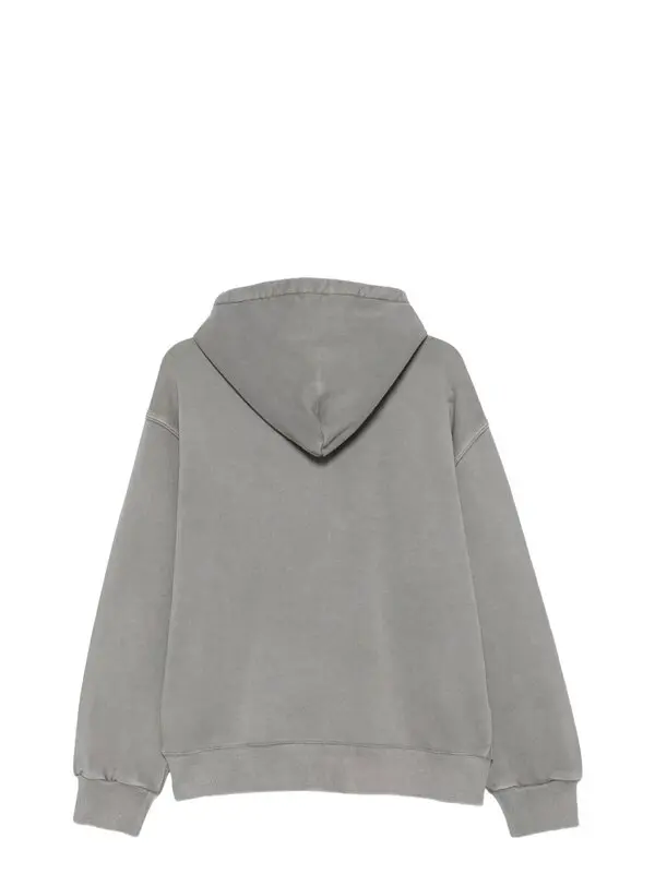 Carhartt Work In Progress Hooded Nelson Drawstring Hoodie - Grey