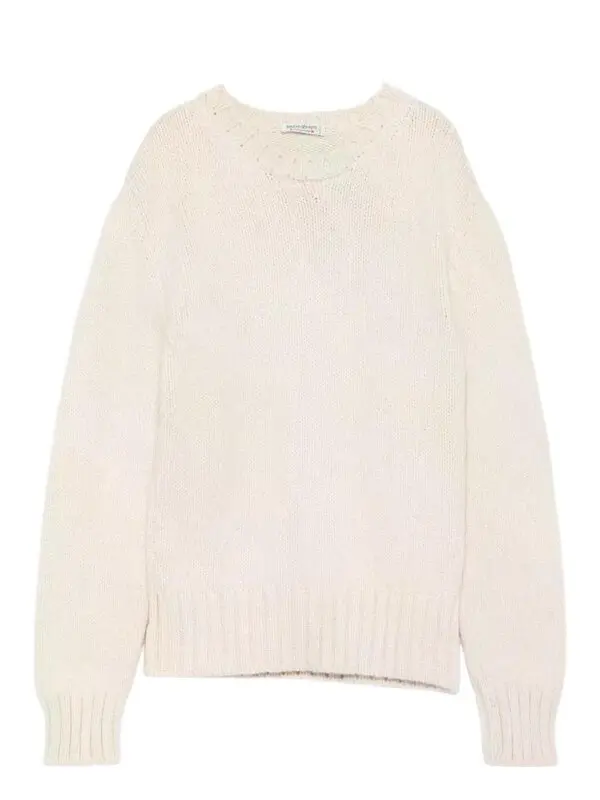 Saint Laurent 2000s Knit Sweater - Neutrals