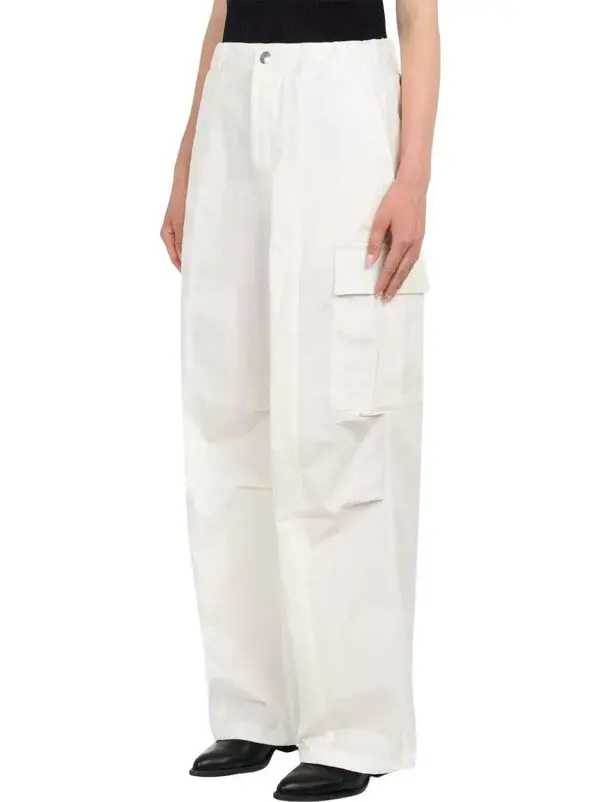 DEPARTMENT 5 Cargo-pockets Straight Trousers - White