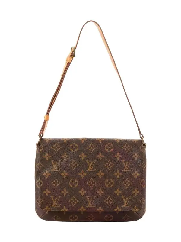LOUIS VUITTON Musette Tango Shoulder Bag - Brown