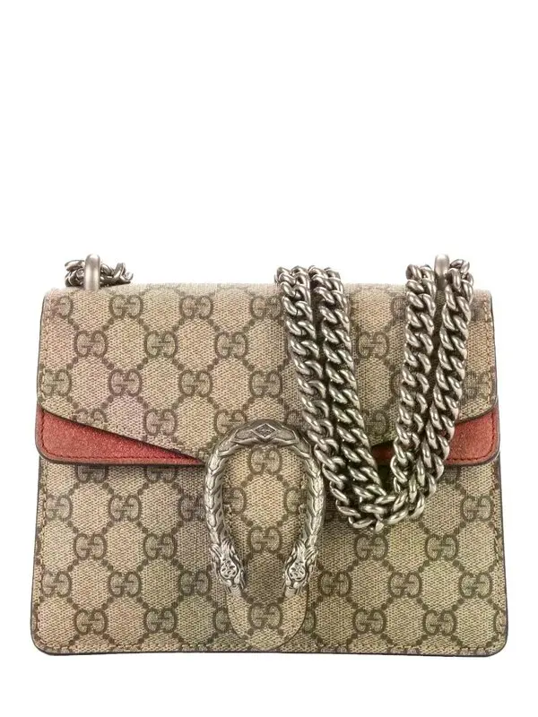Gucci Dionysus Gg Supreme Mini Shoulder Bag - Neutrals