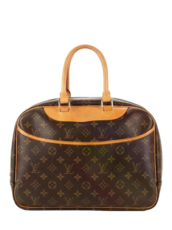 LOUIS VUITTON Deauville Top-handle Bag - Brown